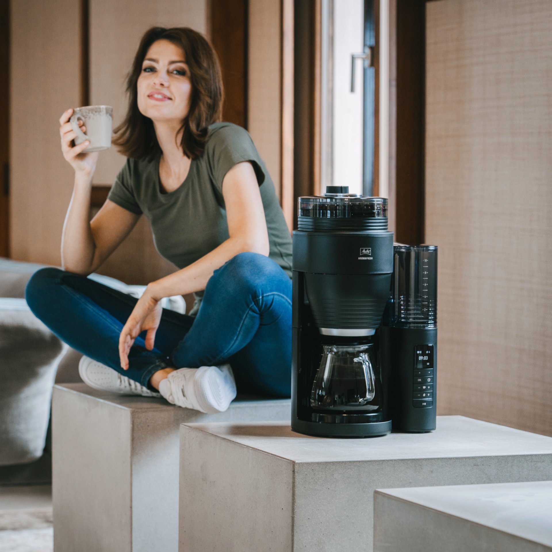 Melitta® AromaFresh Pro X Schwarz-Silber online kaufen