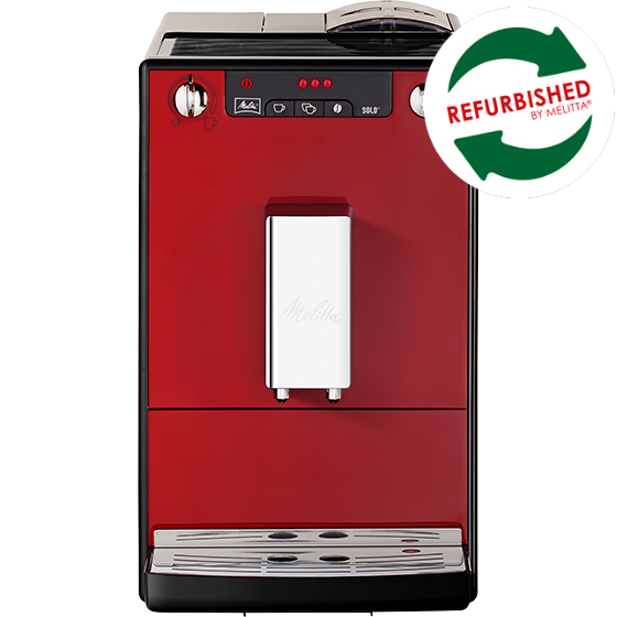 Melitta® Caffeo® Solo® fully automatic coffee machine, Chilli red