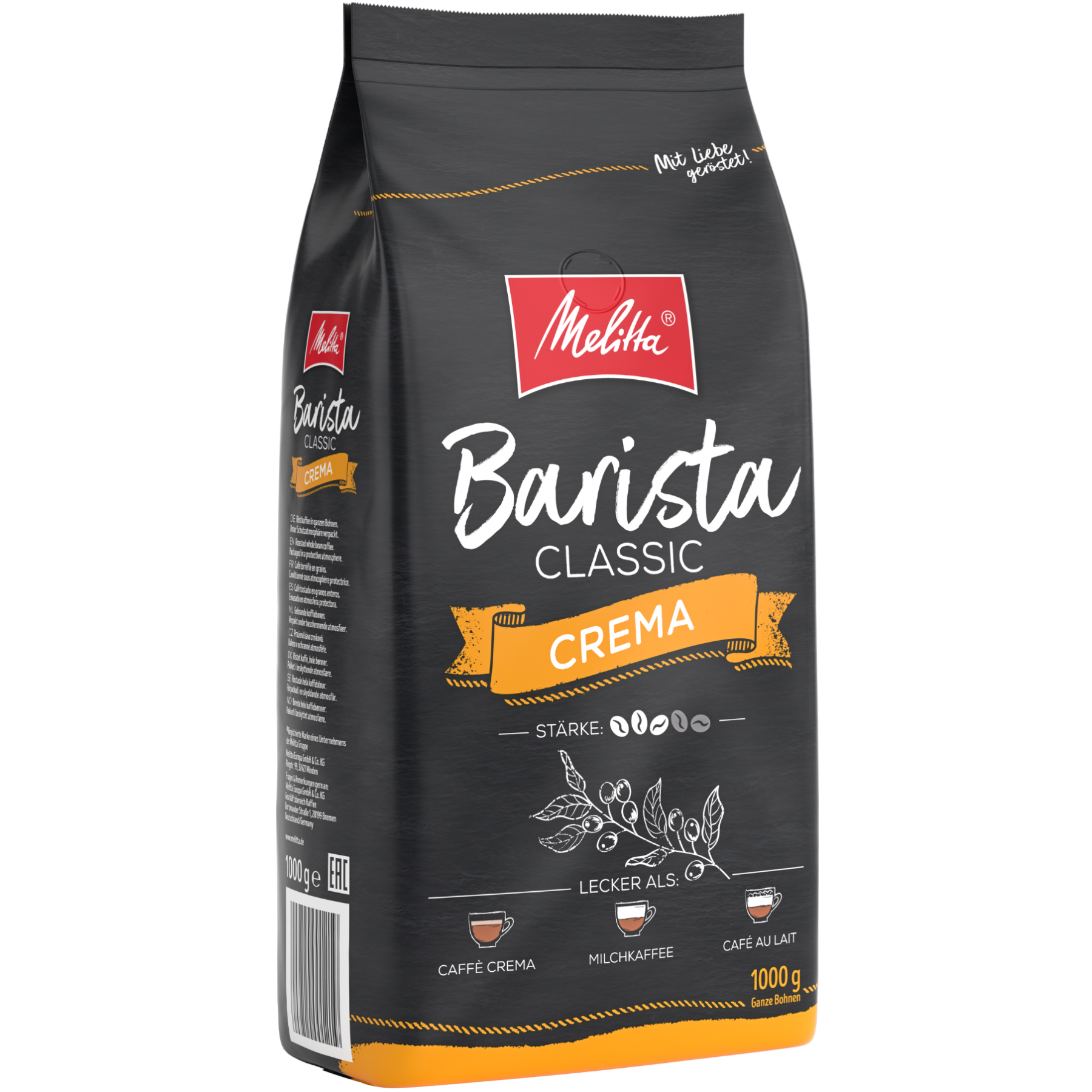Melitta® Barista Crema Coffee Beans, 1kg